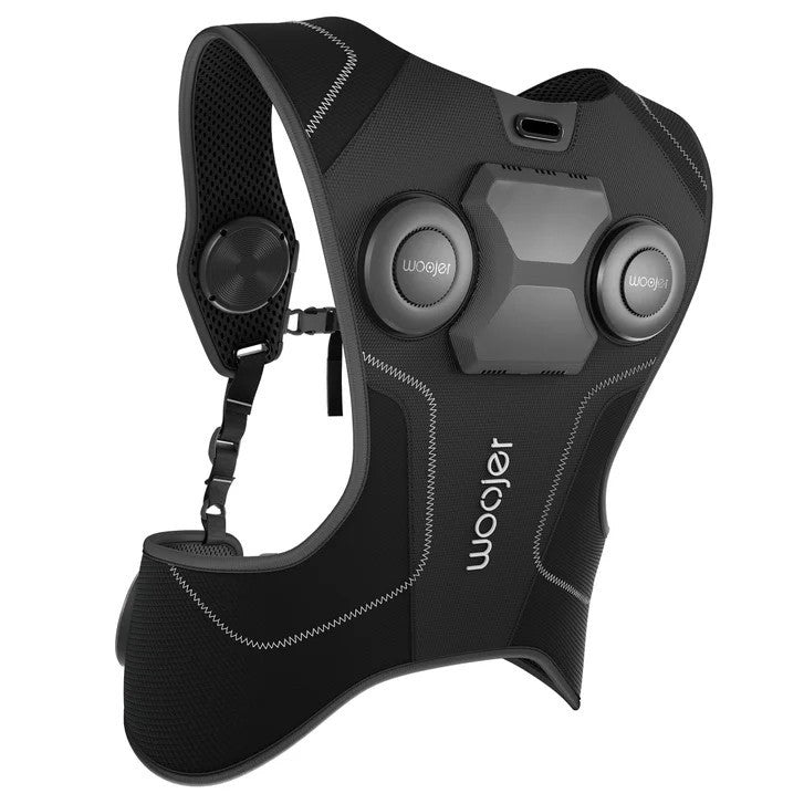 Woojer High-Fidelity Haptic Vest 4 – Immersive 360° Audio-Haptic Gami ...